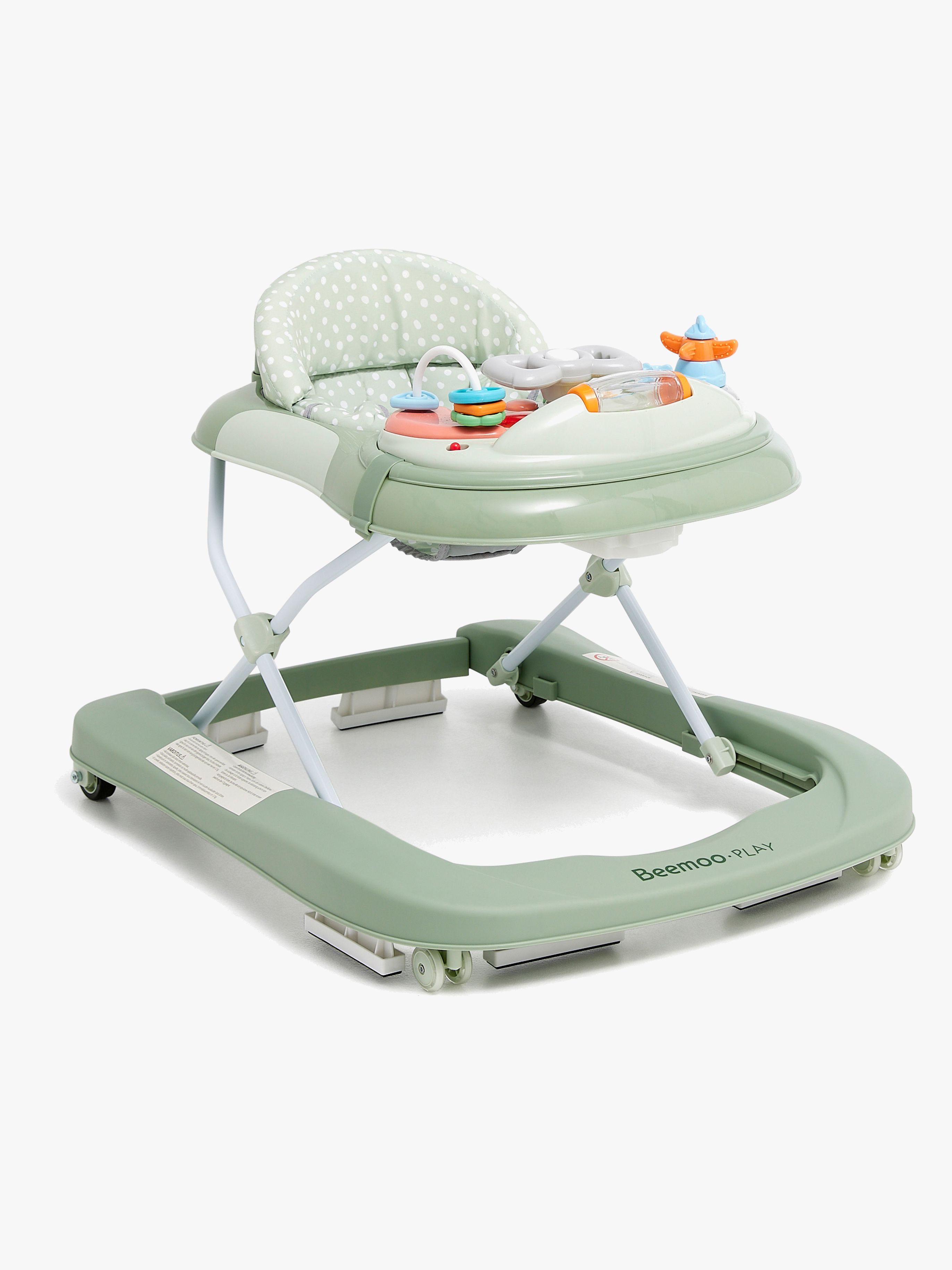 Köp Beemoo PLAY Explore Lära-gå-stol, Sage Green