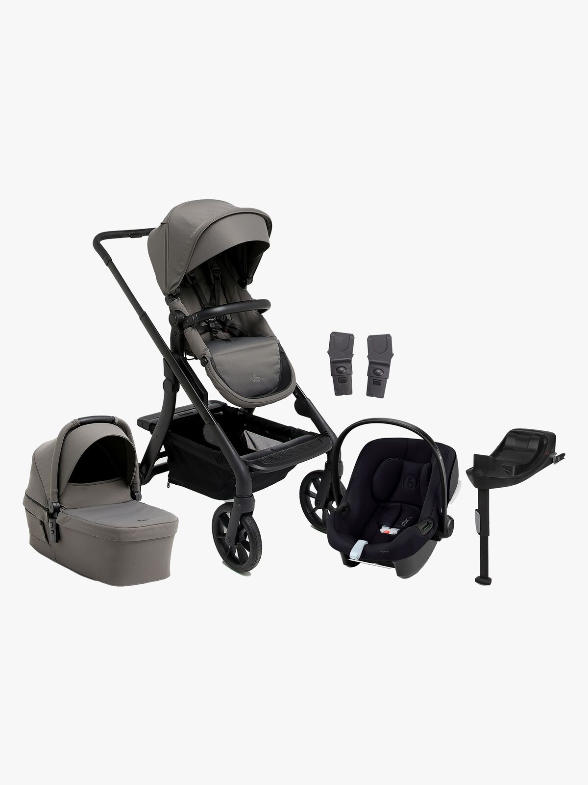 Köp Beemoo Pro Max Duovagn & Cybex Aton B2 i-Size Babyskydd inkl. Bas ...