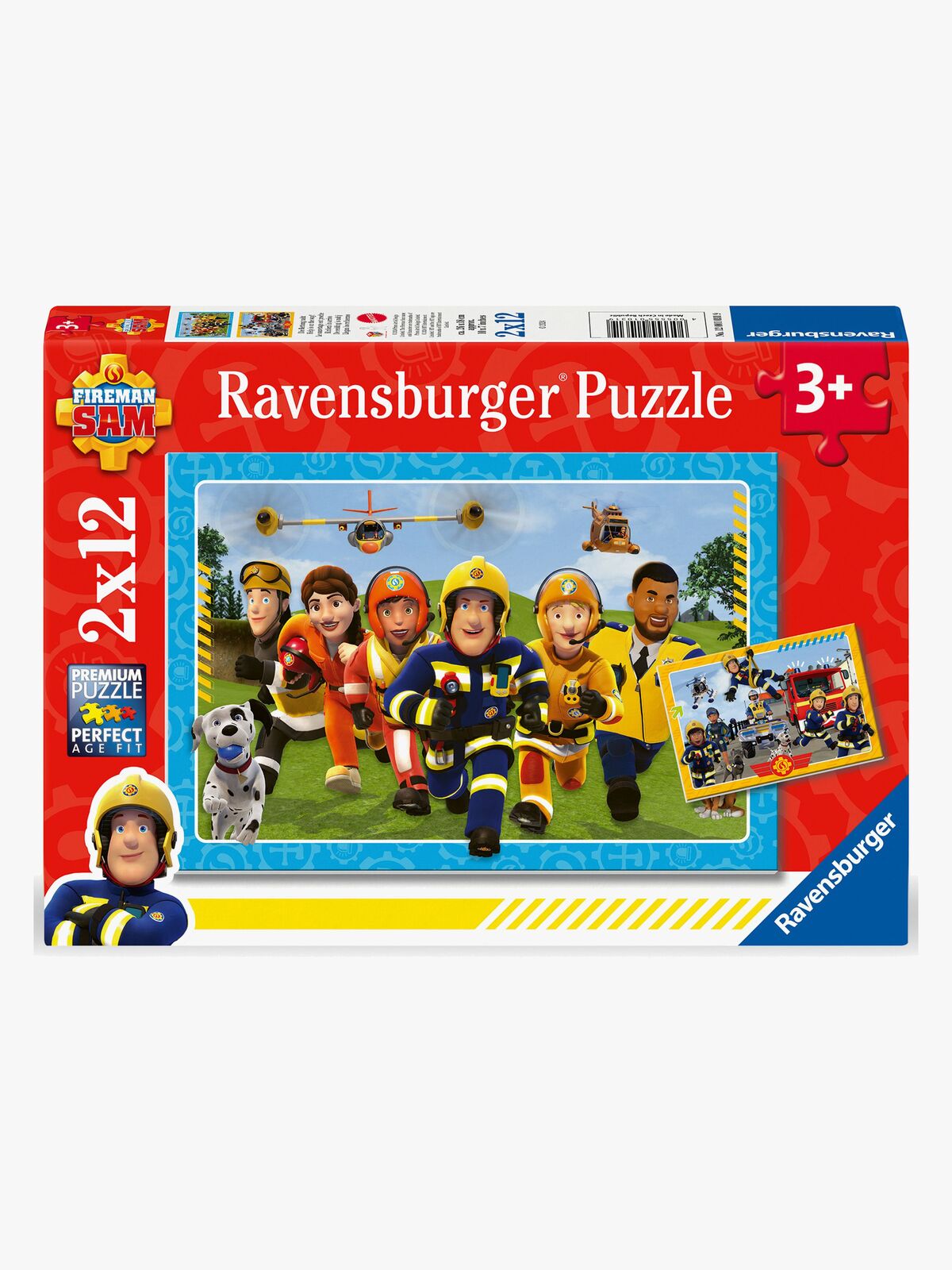 Köp Ravensburger Brandman Sam Pussel 2x12 Bitar