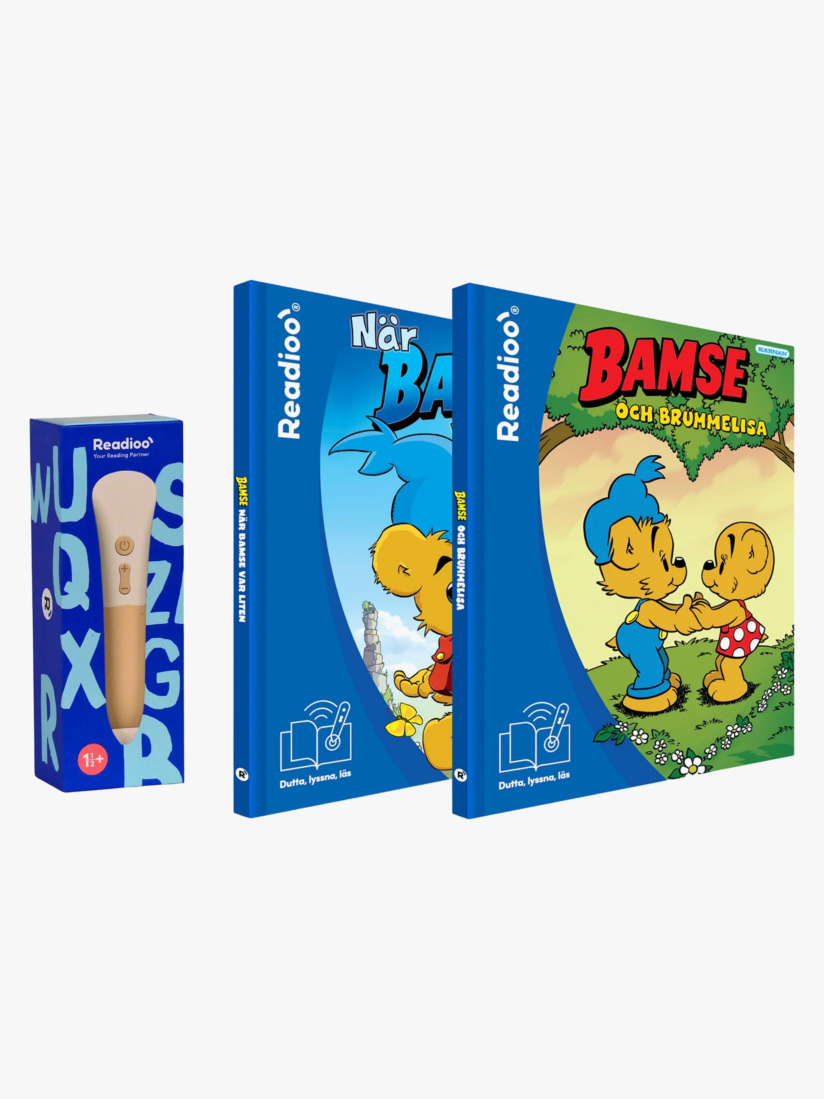 Köp Readioo Läspenna och 2 Bamse böcker