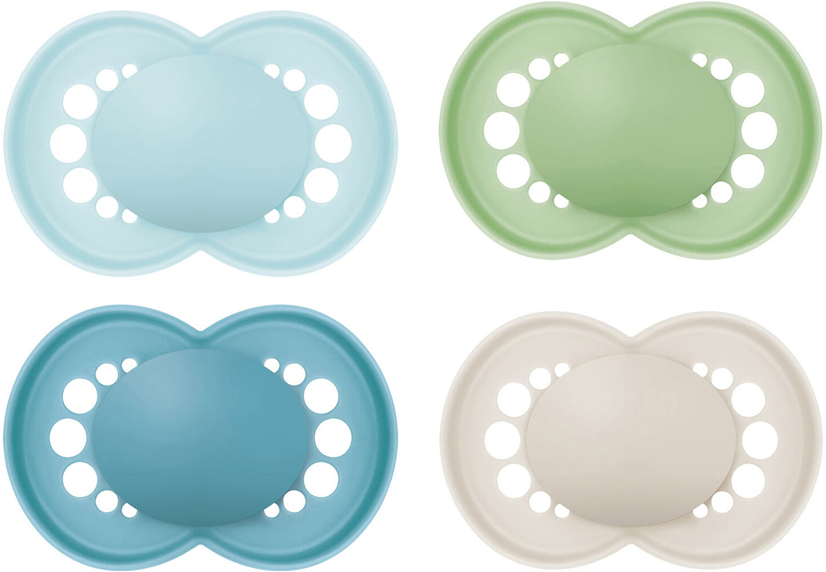 Köp MAM Original Nappar 6-16m 4-Pack, Blå/Neutral