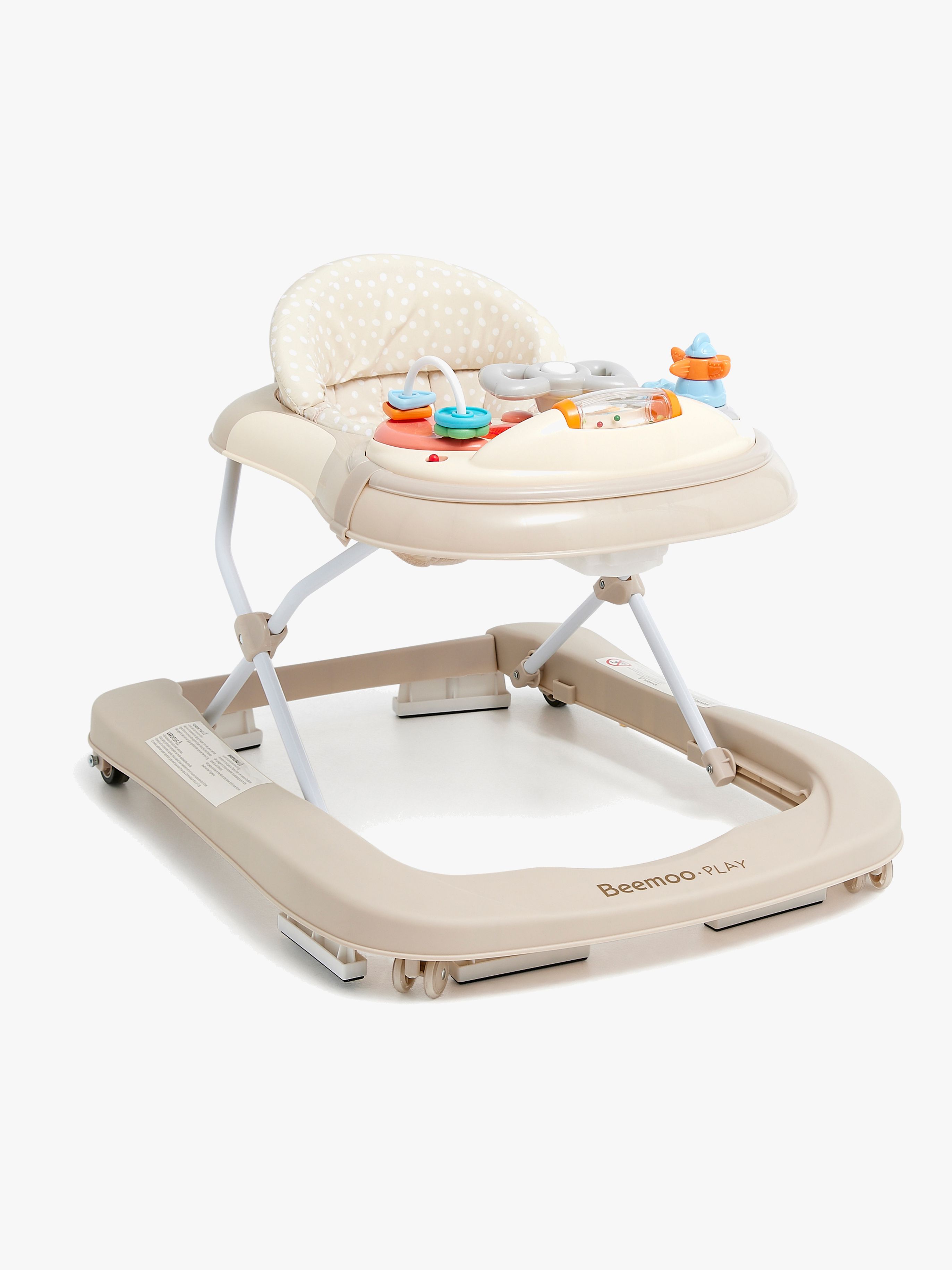 Köp Beemoo PLAY Explore Lära-gå-stol, Sand Beige