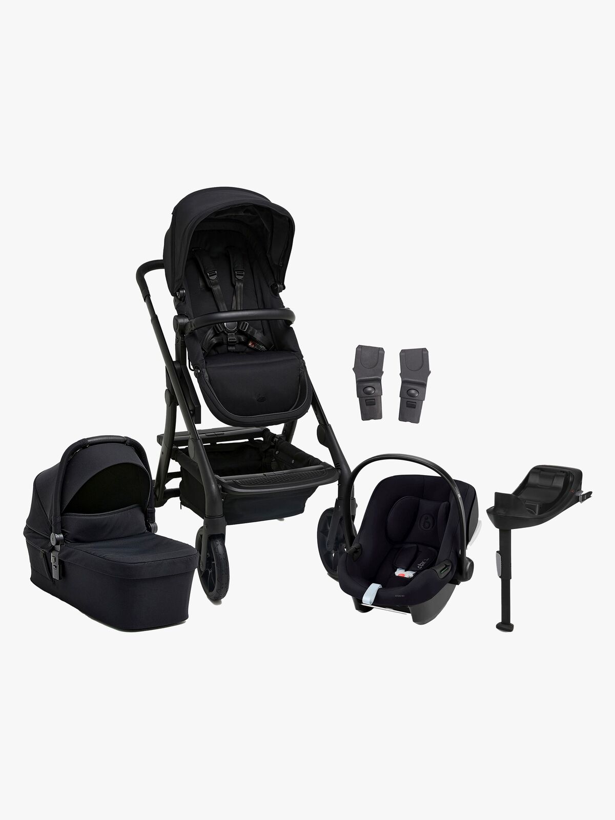 Köp Beemoo Pro Max Duovagn & Cybex Aton B2 i-Size Babyskydd inkl. Bas ...