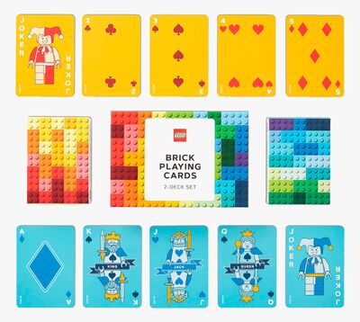 Köp LEGO Kloss Kortlekar 2-Pack