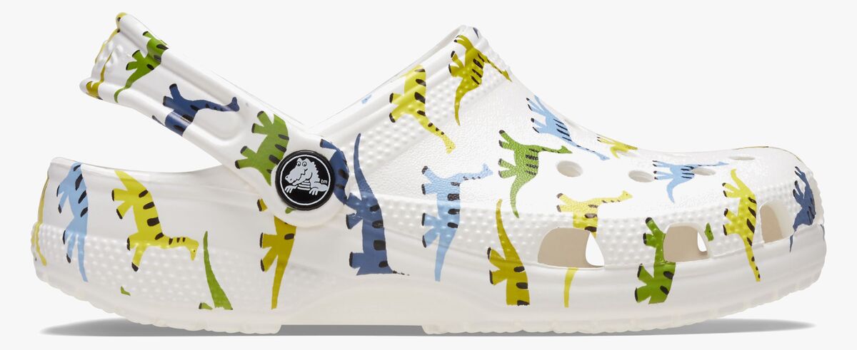 Köp Crocs Classic Character Print Tofflor, Dinosaur