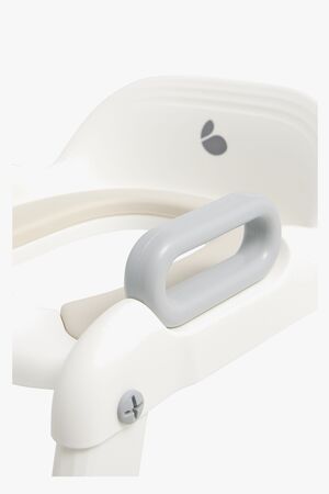 Köp Beemoo CARE Assist Toalettsits CARE med Stege, Grey/White
