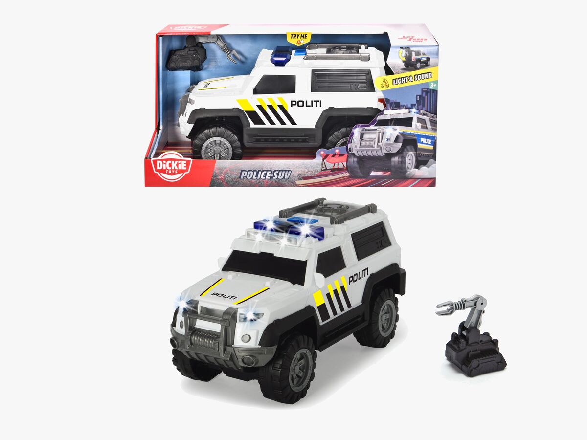 Köp Dickie Toys SOS Norsk Polisbil SUV