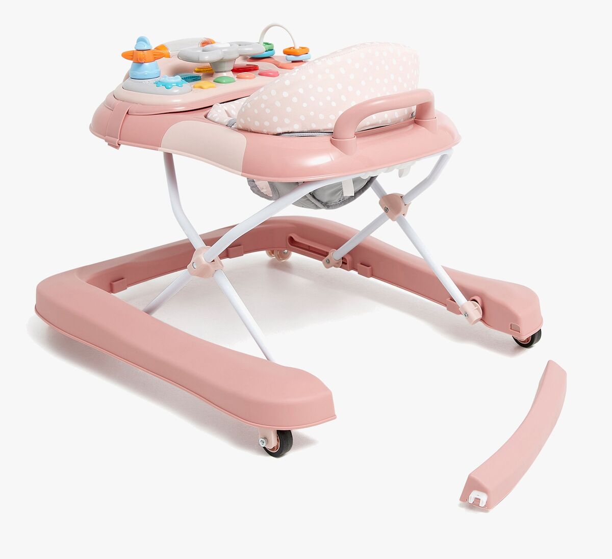 Köp Beemoo PLAY Explore Lära-gå-stol, Blush Pink