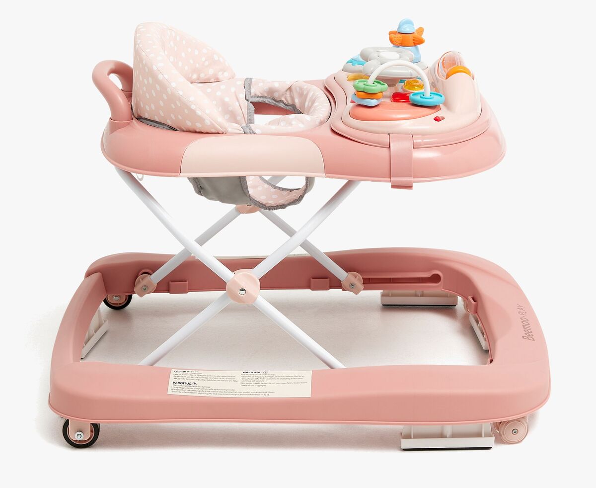 Köp Beemoo PLAY Explore Lära-gå-stol, Blush Pink