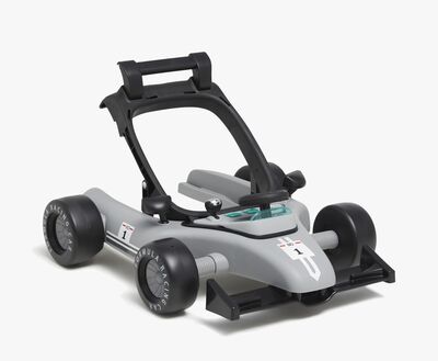 Köp Beemoo PLAY Bil Lära-gå-stol, Cool Grey
