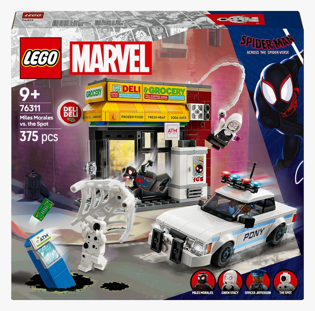 Köp LEGO Super Heroes 76311 Spider-Verse: Miles Morales mot Spot