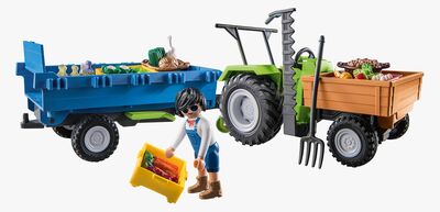 Köp Playmobil 71249 Lekset Country Traktor med Släp