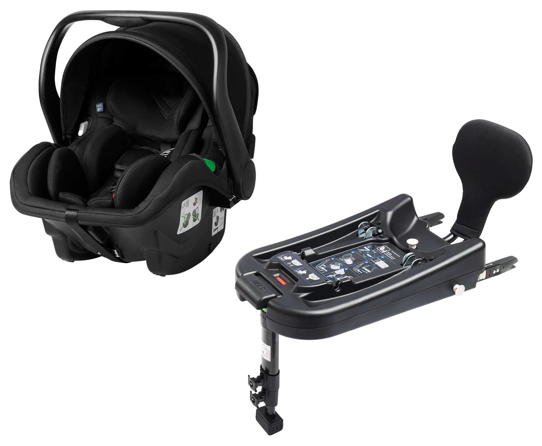 Köp Axkid Modukid Infant 2 Babyskydd inkl. Bas, Tar